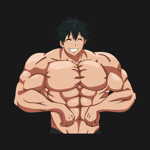 How Many Kilograms are the Dumbbells You Lift? - Machio Pose V.3 Anime ...