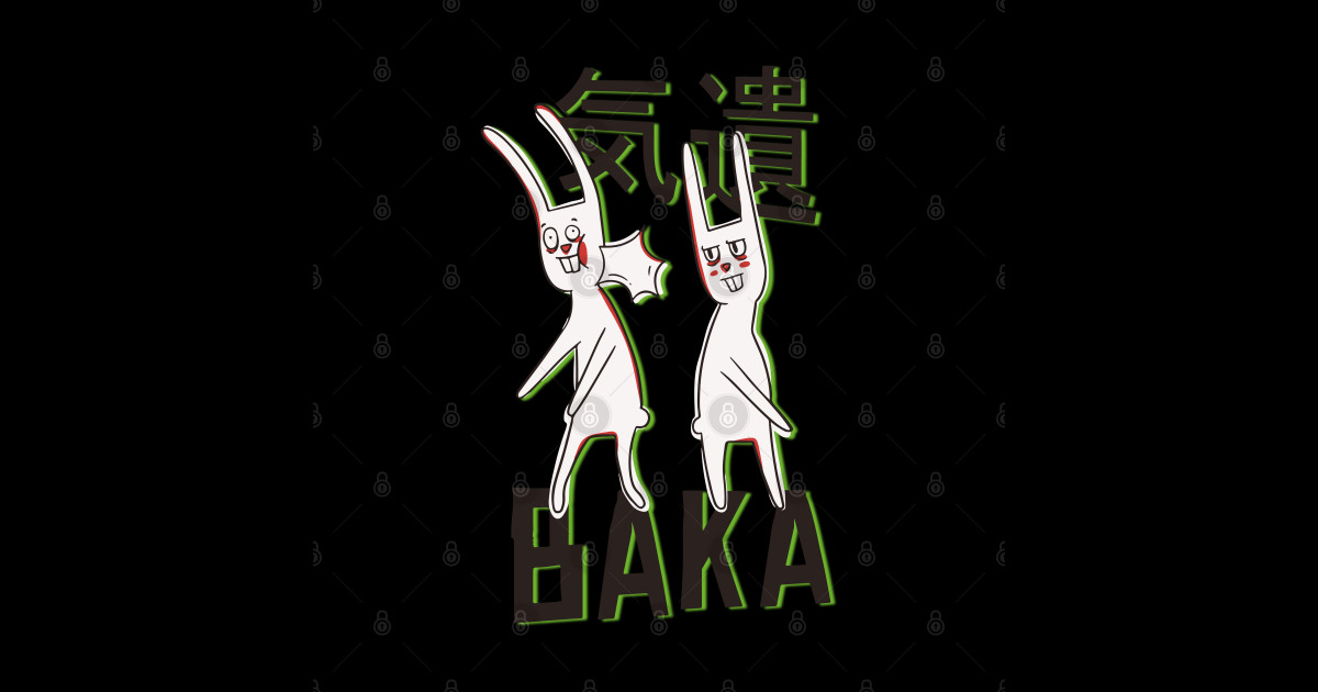 Baka meme rabbits - Baka Meme Rabbits - Posters and Art Prints | TeePublic