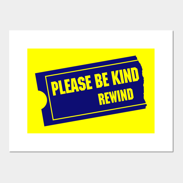 Please Be Kind, Rewind - Vhs - Posters and Art Prints | TeePublic