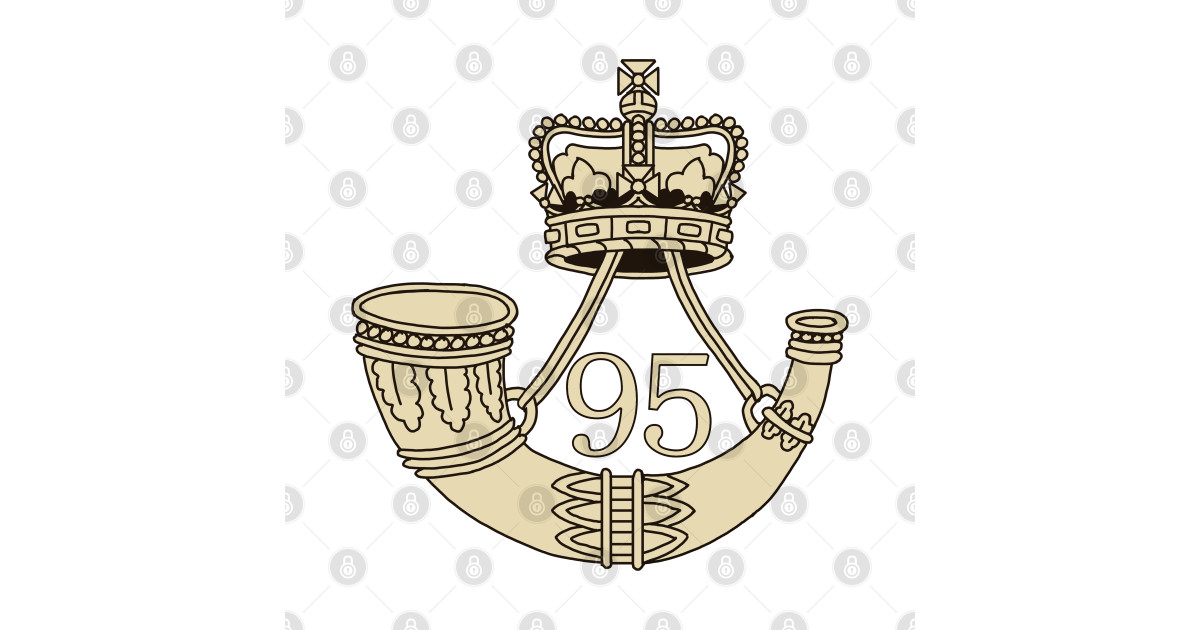 Napoleonic British flag of the 95th Rifles - Napoleonic - T-Shirt ...