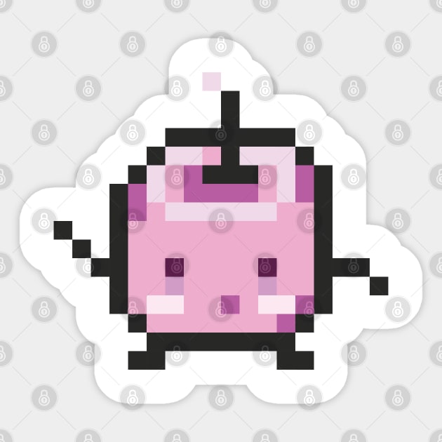Stardew Valley Pink Junimo - Videogames - Sticker | TeePublic