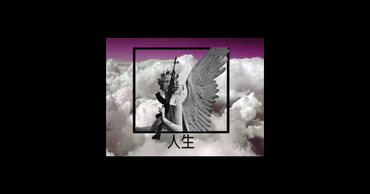 Vaporwave Angel - Vaporwave Aesthetic - T-Shirt | TeePublic