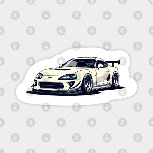 Toyota Supra MK4 - Supra Mk4 - Magnet | TeePublic