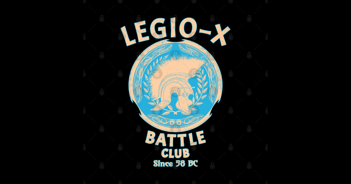 Legio x Battle Club - Legio X - Sticker | TeePublic