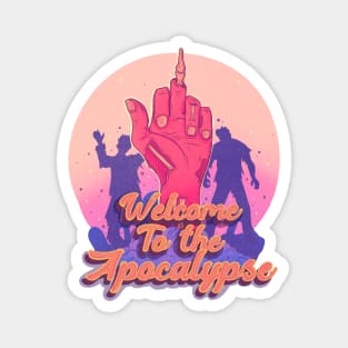 Zombie Middle Finger Magnets for Sale | TeePublic