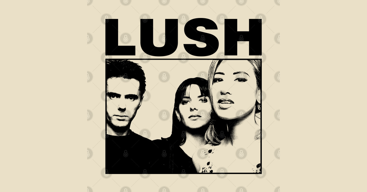Lush - For Love // Album Cover Fanart - Lush Band - T-Shirt | TeePublic