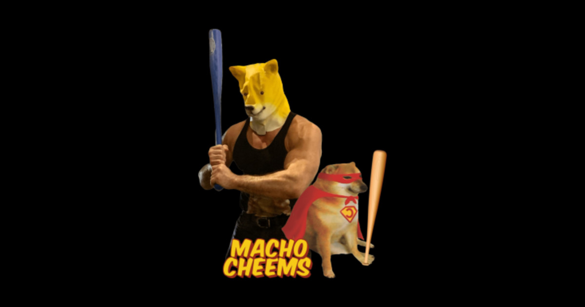 Macho Cheems and Super Cheems 2 - Cheems - Phone Case | TeePublic