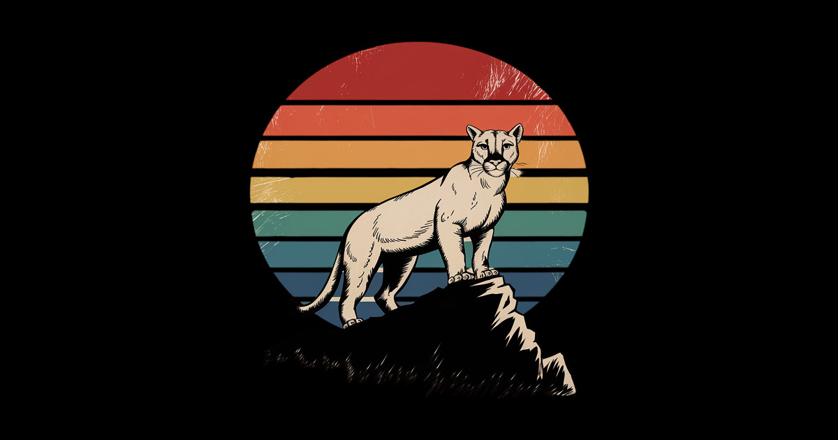 Catch Some Rays Mountain Lion Cougar - Catch Some Rays Mountain Lion ...