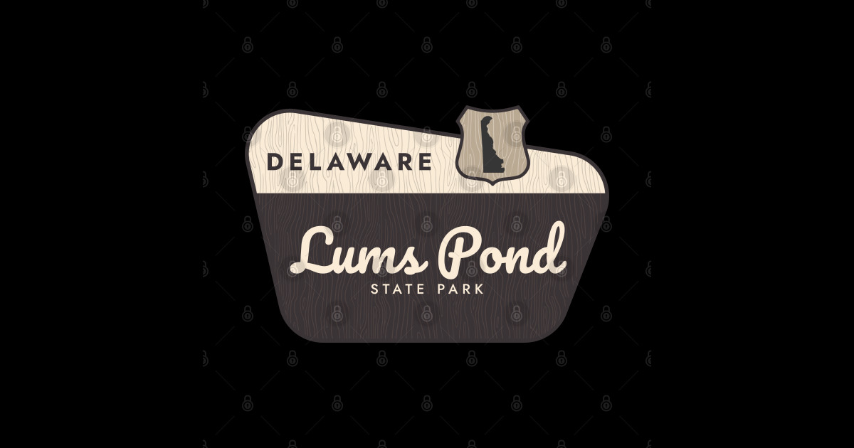 Lums Pond State Park Delaware Welcome Sign - Lums Pond State Park - T ...