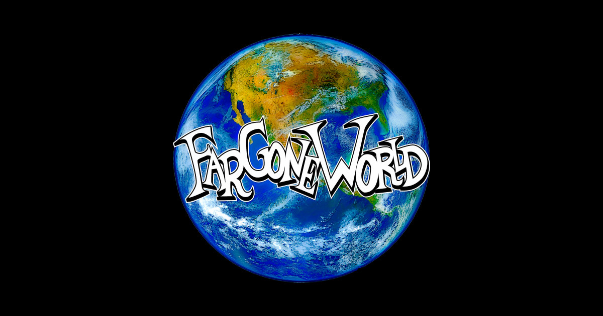 FarGoneWorld New World Logo - Cartoon Style - Sticker | TeePublic