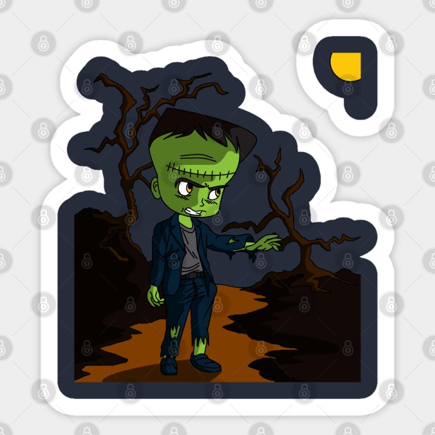 chibi frankenstein