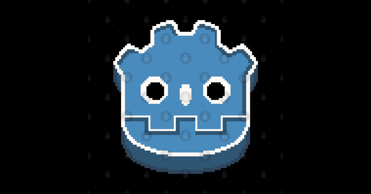 Godot Game Engine Logo - Game Engine - Sticker | TeePublic