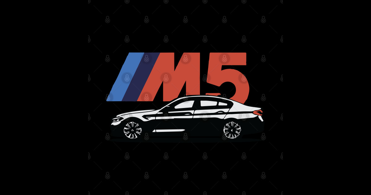 Bmw M5 Vintage Car Funny Gift - Bmw M5 - Sticker | TeePublic