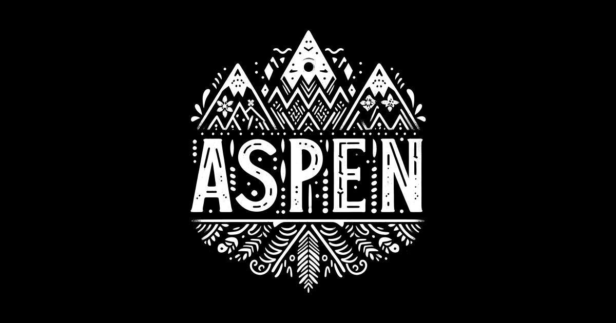 Aspen Ski Resort – Winter Wonderland Adventure - Aspen - Sticker ...