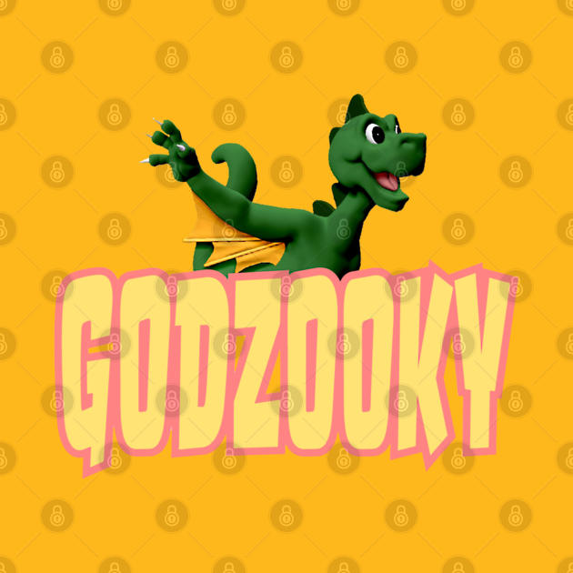 Godzooky Nephew of Godzilla - Godzilla - T-Shirt | TeePublic