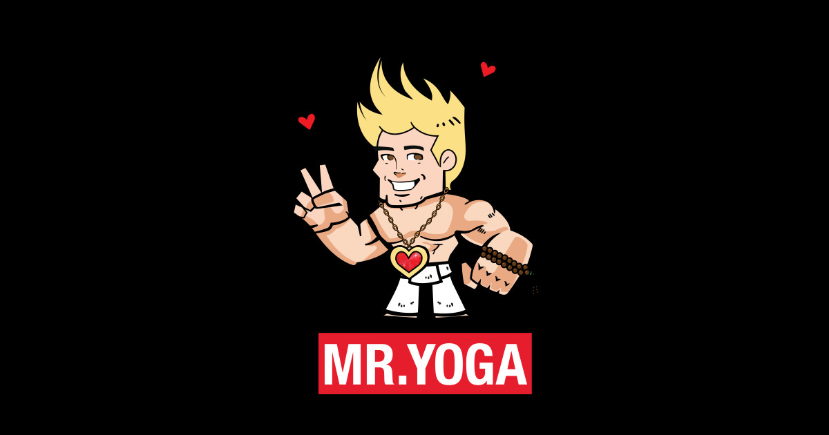 Mr. Yoga - Mr Yoga - Sticker | TeePublic