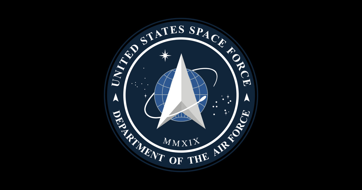 OFFICIAL SPACE FORCE EMBLEM - Space Force - Sticker | TeePublic