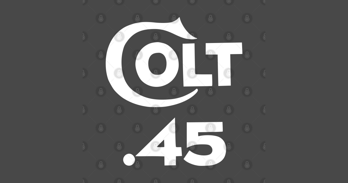 Colt .45 - Tv Western Logo - Classic Tv Shows - T-Shirt | TeePublic