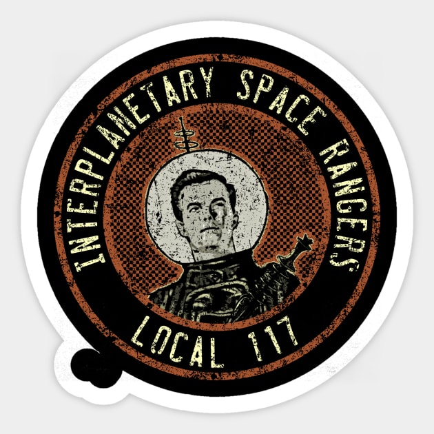 Interplanetary Space Rangers - Comic Books - Sticker | TeePublic