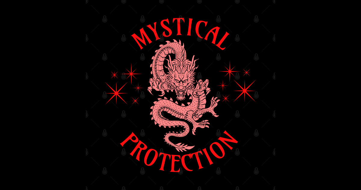 Mystical Protection Eastern Dragon - Dragon - Posters and Art Prints ...