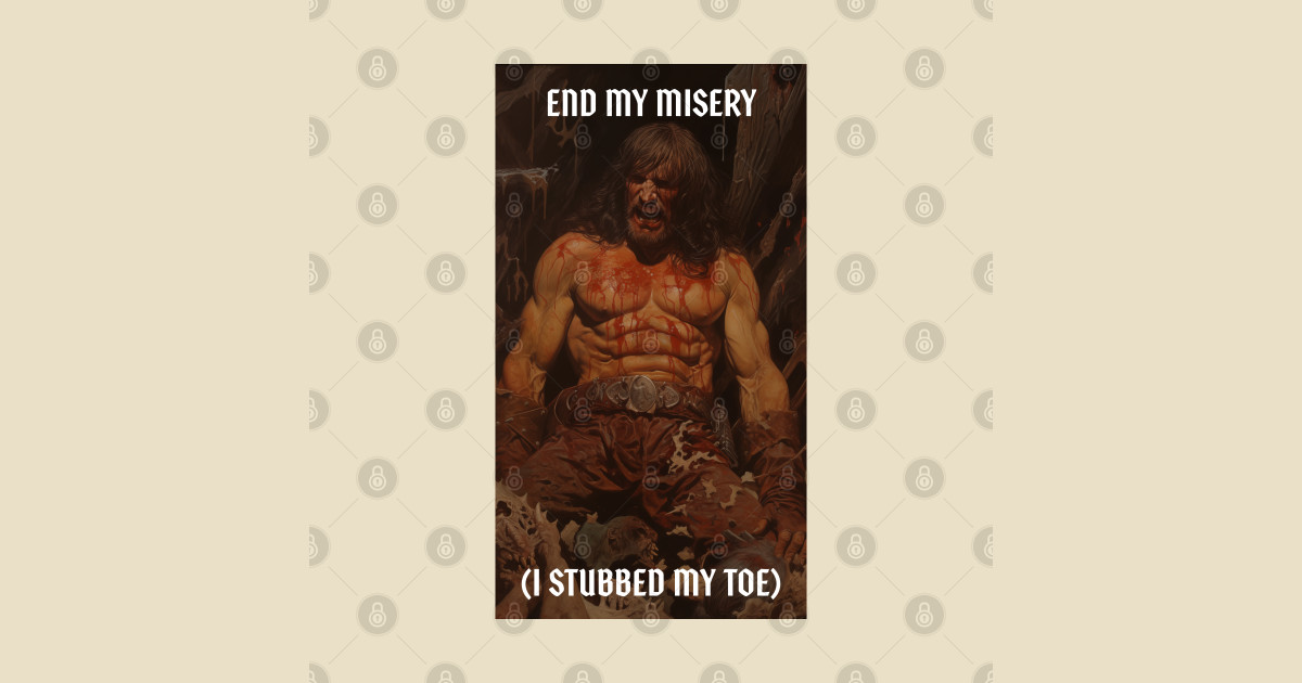 END MY MISERY - DARK FANTASY ART STYLE - Dark Fantasy - T-Shirt | TeePublic