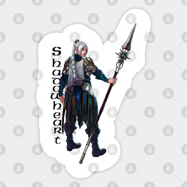 Shadowheart - Baldurs Gate 3 - Shadowheart - Sticker | TeePublic