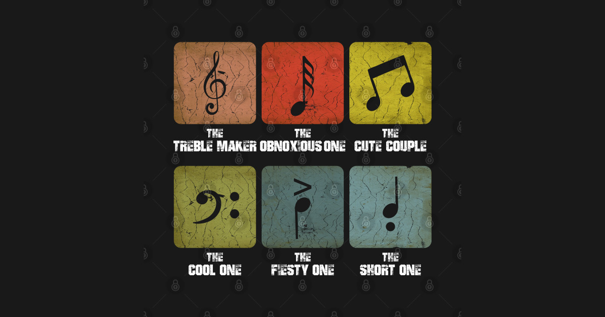 Musical Note - Musical Note - T-Shirt | TeePublic