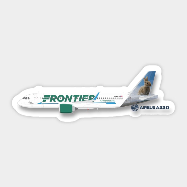Airbus A320 - Airbus A320 - Sticker | TeePublic
