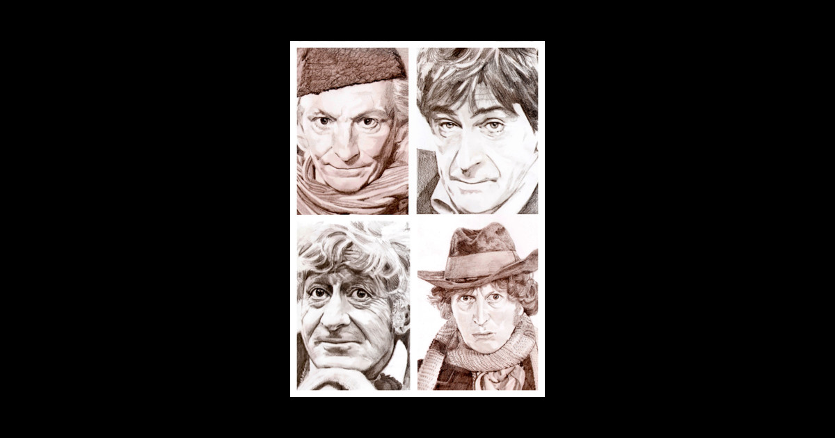 Hartnell/Troughton/Pertwee/Baker - Doctor Who - Posters and Art Prints ...