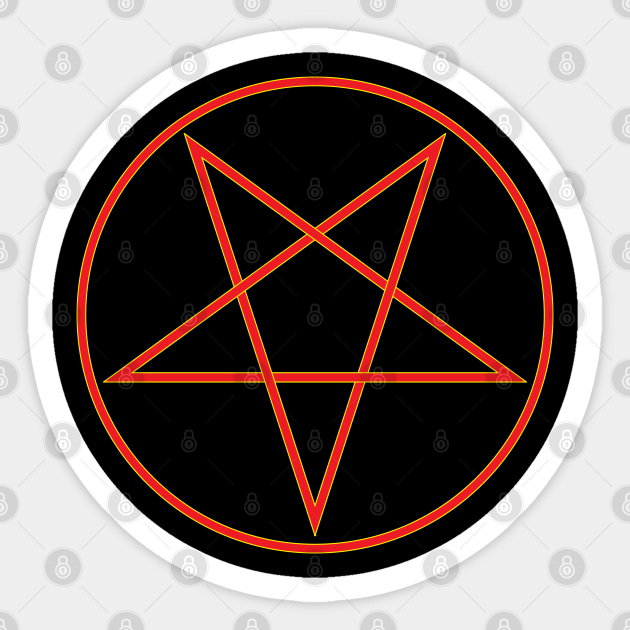 Star of Baphomet - Baphomet - Sticker | TeePublic