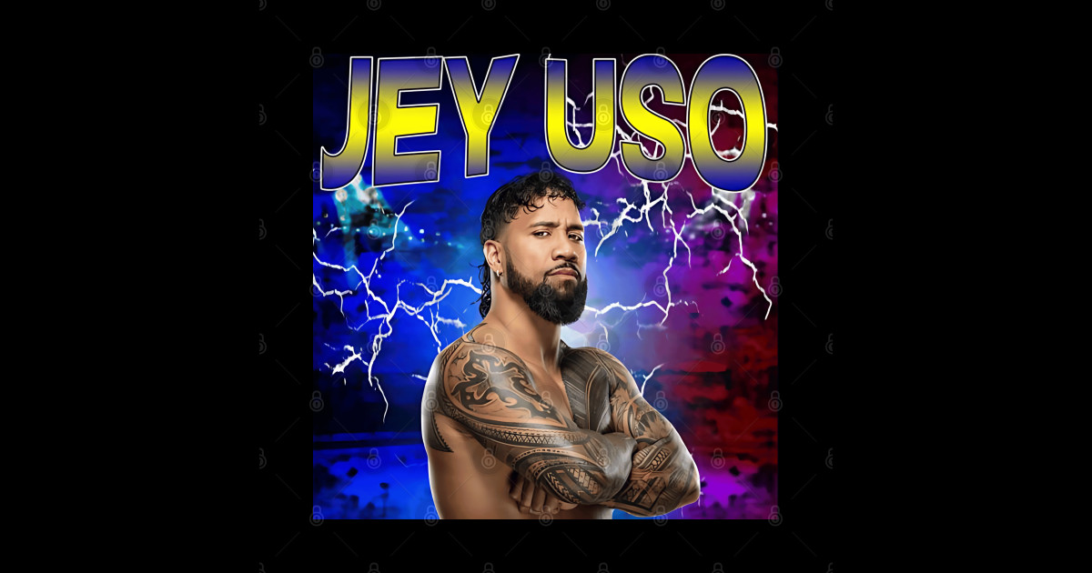 Jey Uso Design - Jey Uso - Sticker | TeePublic