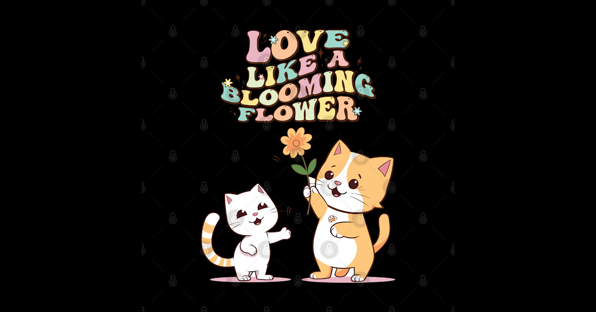 Romantic Cat Romantic Cats Sticker Teepublic