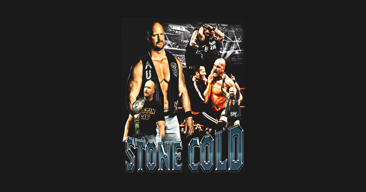 Stone Cold Steve Austin Vintage Bootleg - Stone Cold Steve Austin - T ...