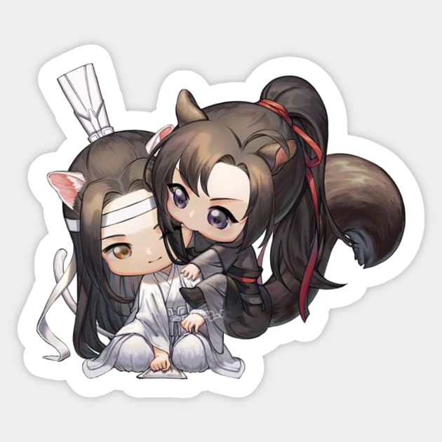 TGCF Chibi - Heaven Official Blessing - Sticker | TeePublic