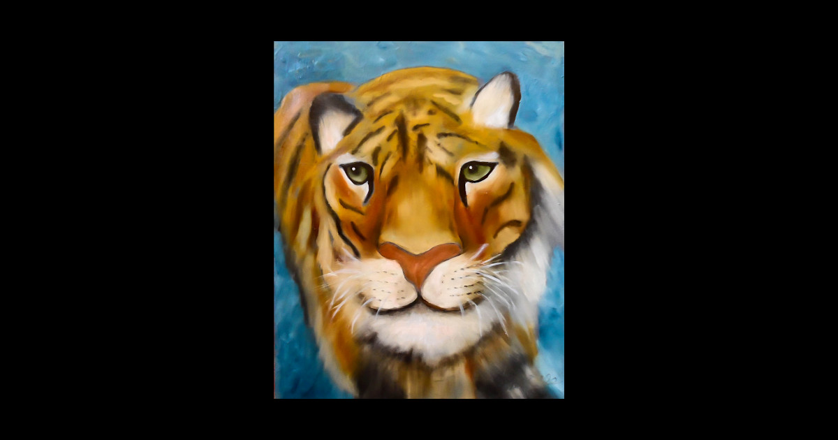 Tango the Tiger - Tiger - Sticker | TeePublic