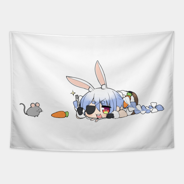 Usada Pekora Chibi - Youtube - Tapestry | TeePublic