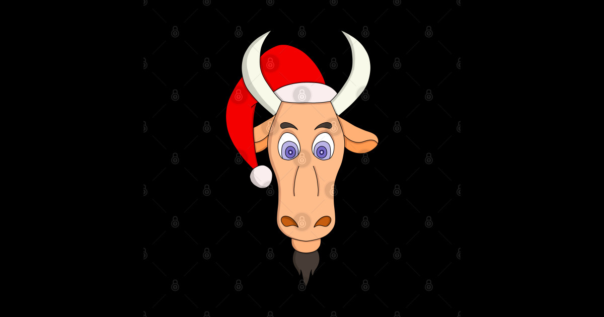 Christmas Ox - Xmas Gift - Magnet | TeePublic