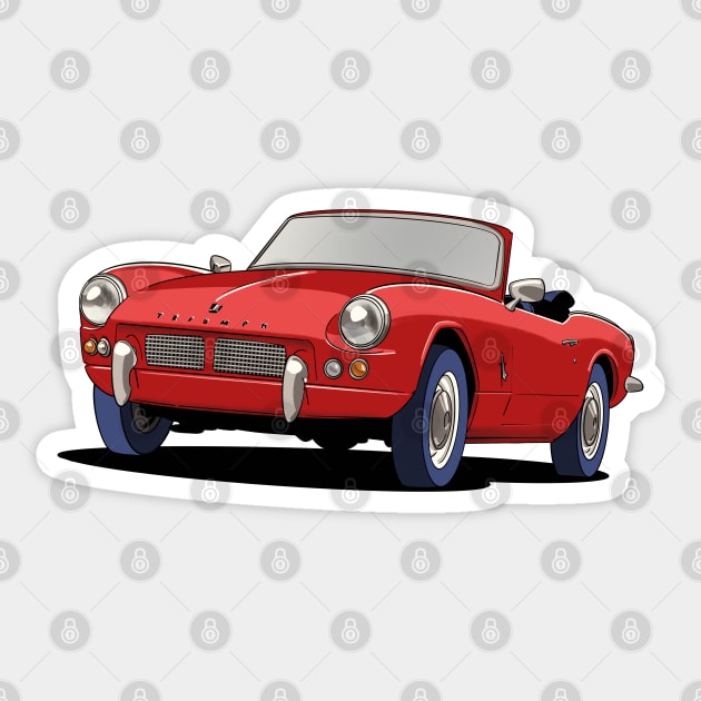 Triumph Spitfire Mk2 - Triumph - Sticker | TeePublic
