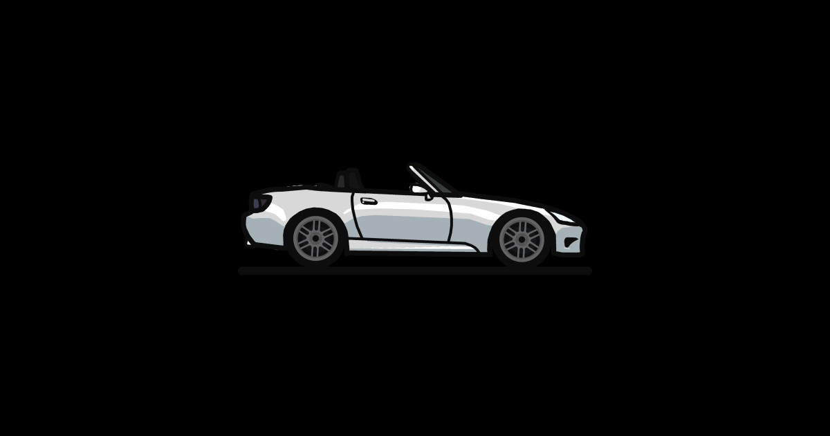 Honda S2000 S2K White - S2000 - Sticker | TeePublic