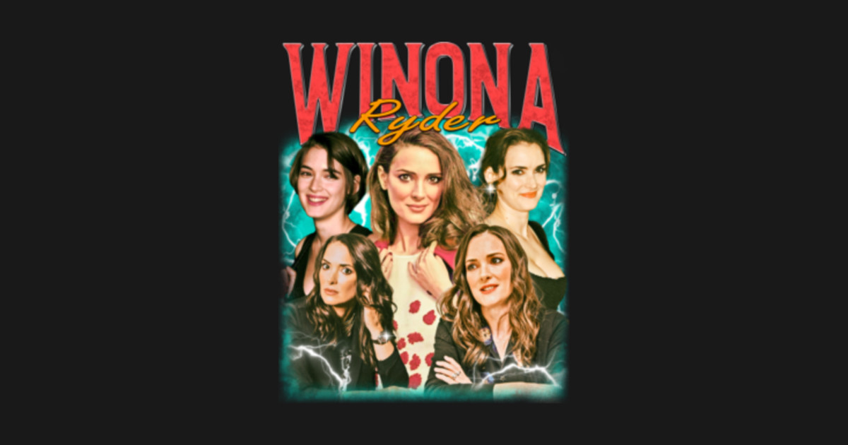 Winona Ryder Bootleg Vintage Retro Bootleg - Winona Ryder - T-Shirt | TeePublic