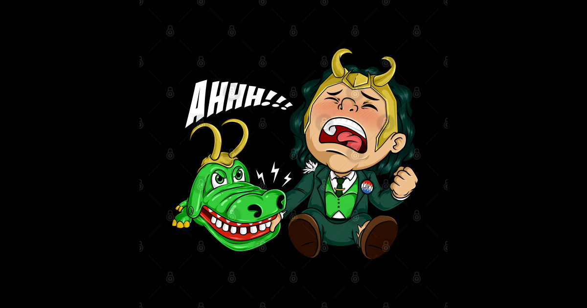 Loki Bite - Loki Tv Show - Sticker | TeePublic