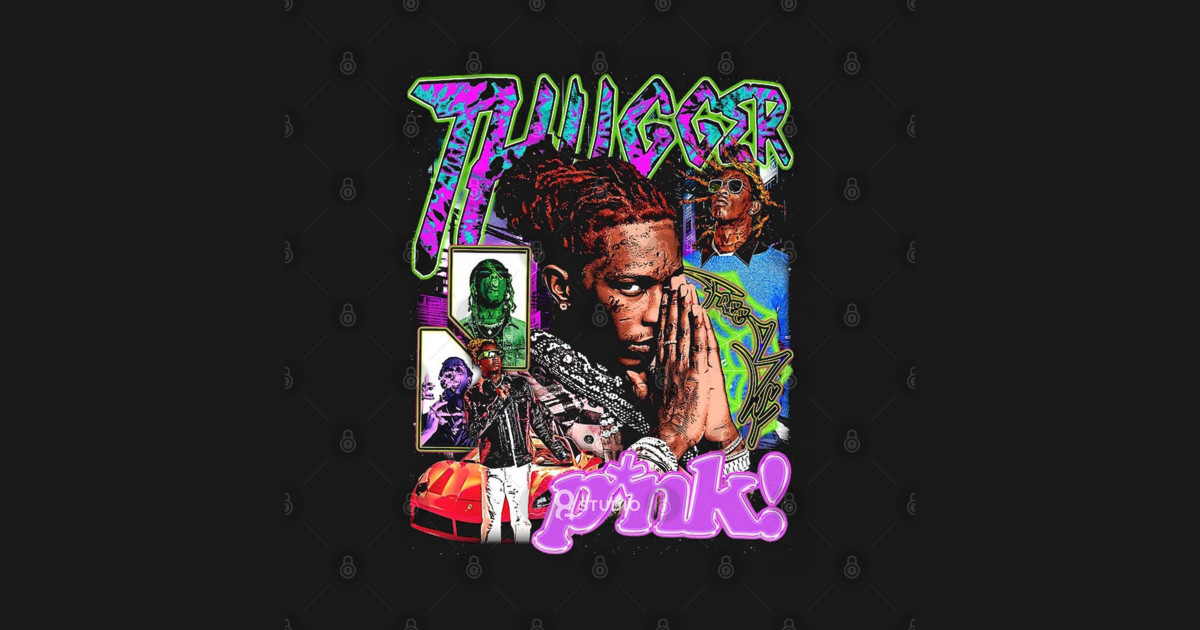 Young Thug Thugger Pink - Young Thug - T-Shirt | TeePublic