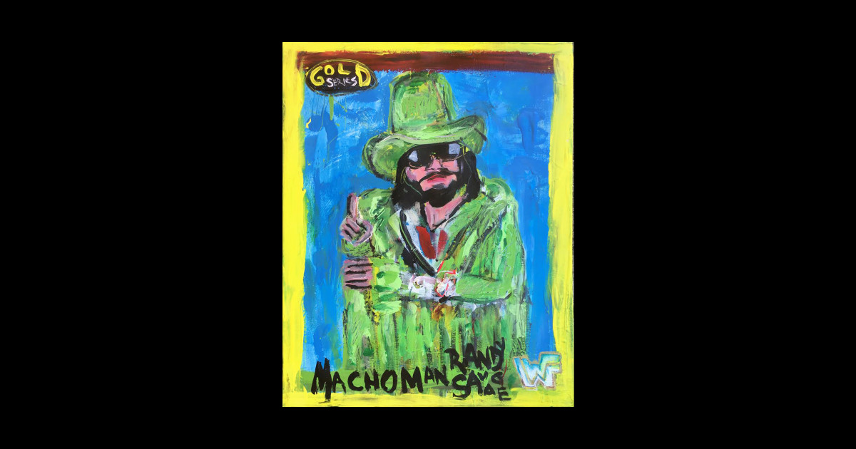 Macho Man Randy Savage - Macho Man Randy Savage - Sticker | TeePublic