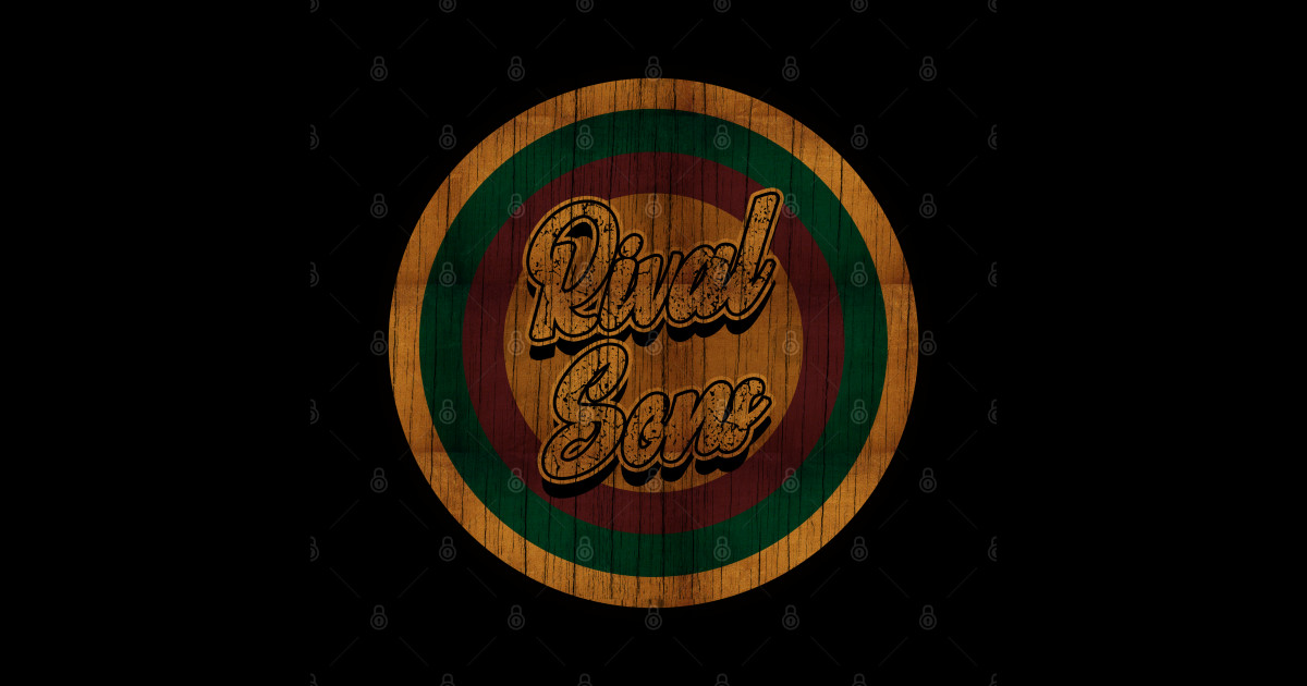 Circle Retro Rival Sons - Rival Sons - Sticker | TeePublic