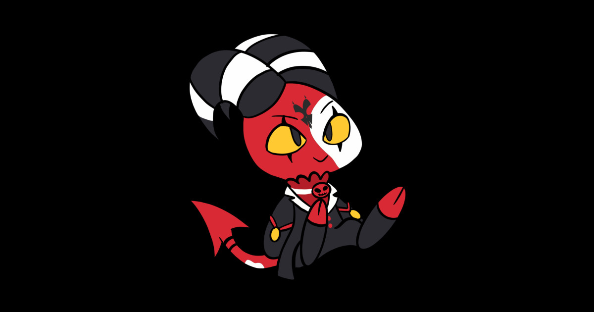 Helluva Boss - chibi Blitzo - Blitzo - Sticker | TeePublic