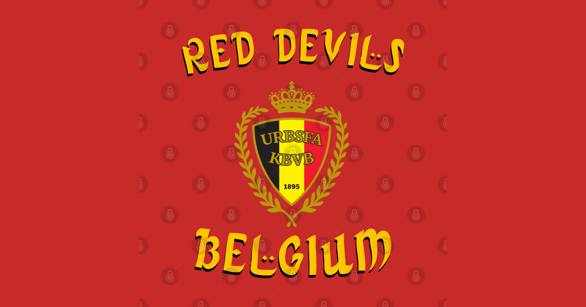 Belgium the red devils national teams fans - Belgium World Cup - T ...