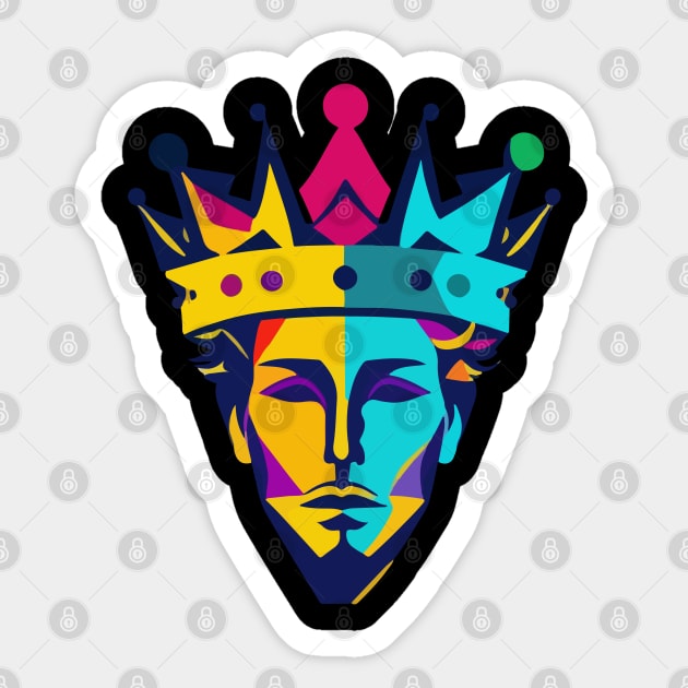 King of Royal Kingdom - King - Sticker | TeePublic
