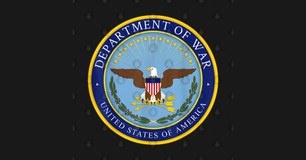 Department of War Established 2025 Re-Established New Logo T-Shirt ...