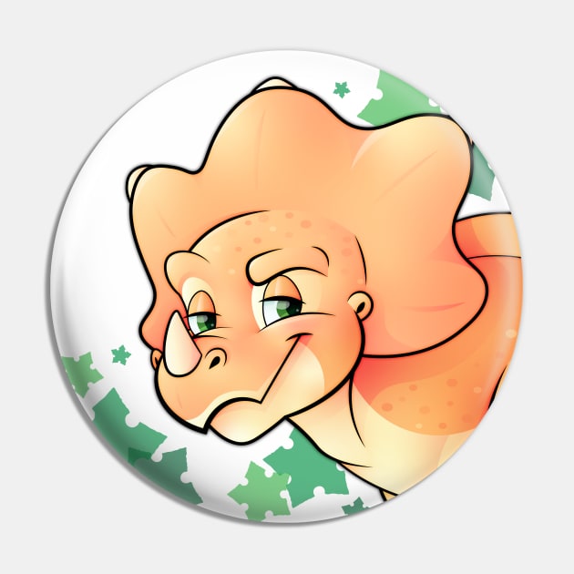 Cera - Land Before Time - Triceratops - Pin | TeePublic