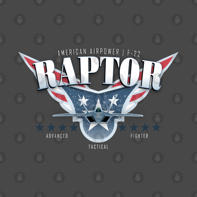 F-22 Raptor - Fighter Jet - T-Shirt | TeePublic